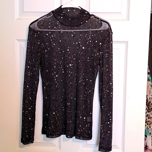 Mangopop | Tops | Sheer Micro Mini Mesh Stretch Top By Mangopop Sz L ...